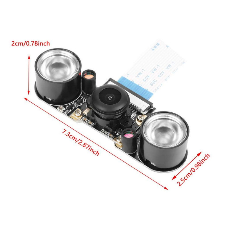 Module Camera OV5647 5 MP Raspberry Pi 70 độ | Linh Kiện Điện Tử 3M