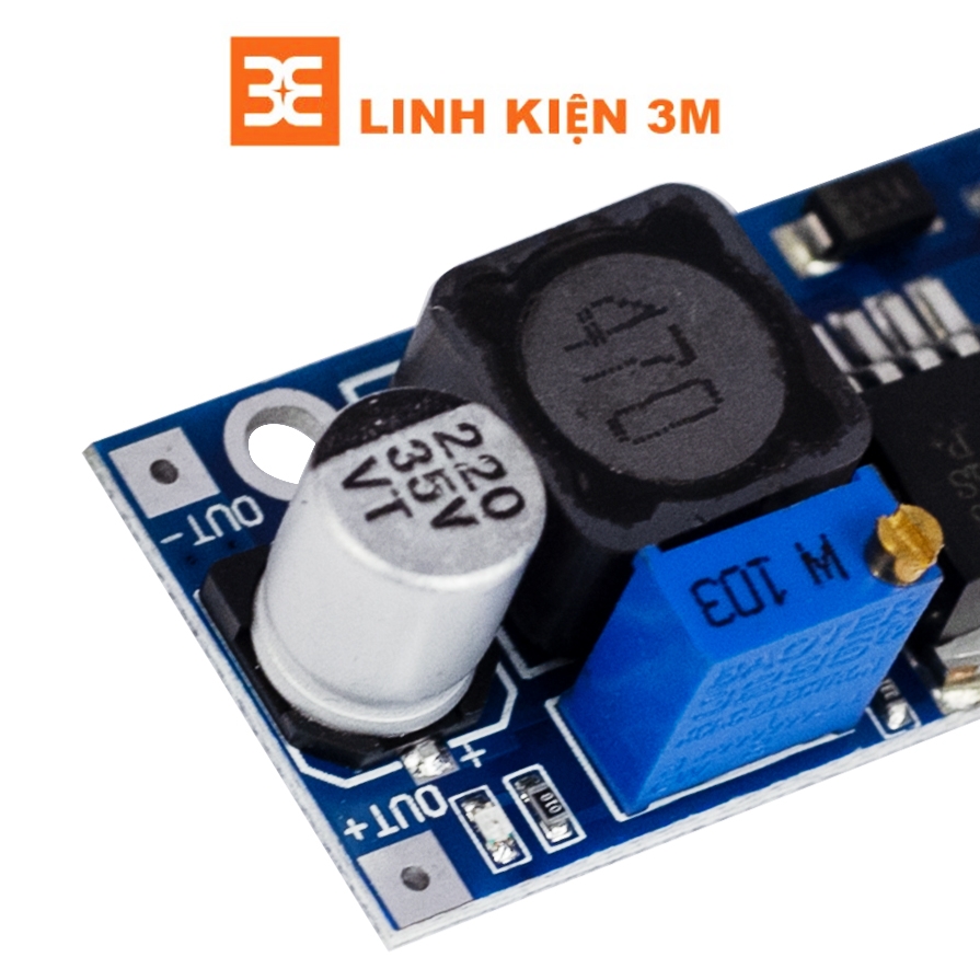 Module Buck DC-DC LM2596 3A giá rẻ tại Hà Nội | Linh Kiện Điện Tử 3M
