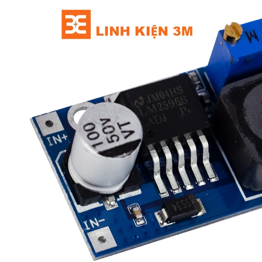 Module Buck DC-DC LM2596 3A giá rẻ tại Hà Nội | Linh Kiện Điện Tử 3M