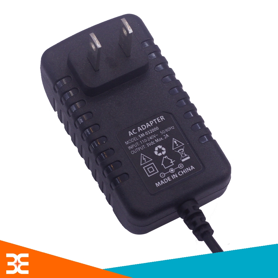 Nguồn Adapter 3V-2A 5.5*2.1mm Loại Xịn- Linh Kiện Điện Tử 3M