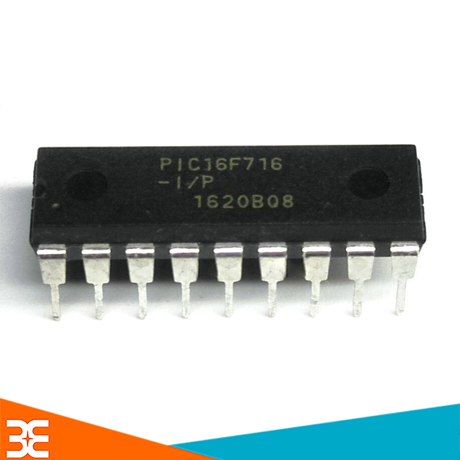 PIC16F716 I/P DIP-18 ( K4D21-1-2G ) | Linh Kiện Điện Tử 3M