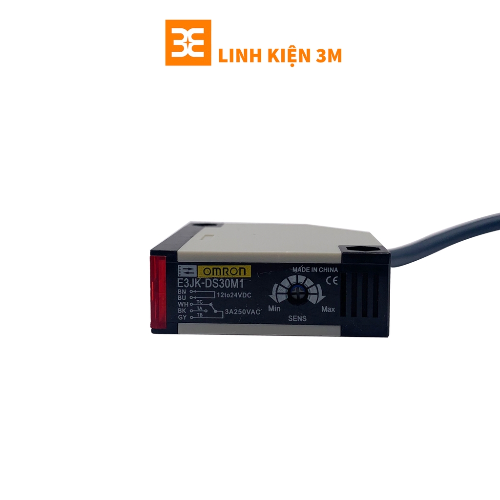 Cảm Biến Quang Omron E3JK-DS30M1 12-24VDC | Linh Kiện Điện Tử 3M