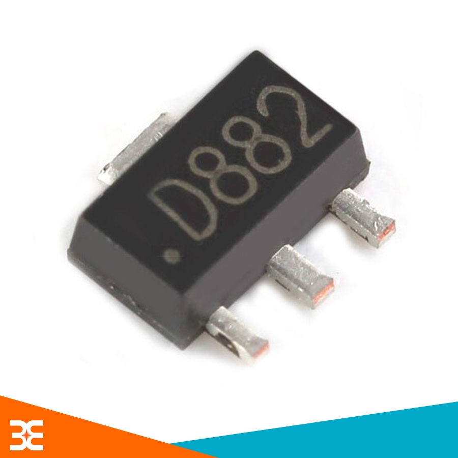 Transistor NPN D882 3A-40V Chất Lượng Cao | Linh Kiện Điện Tử 3M