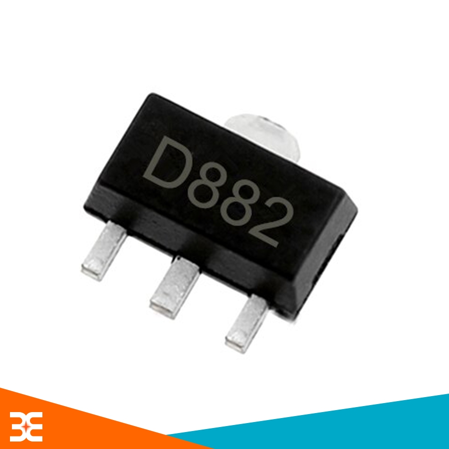 Transistor NPN D882 3A-40V Chất Lượng Cao | Linh Kiện Điện Tử 3M