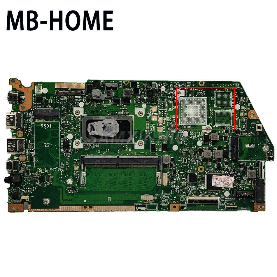 Main Asus VivoBook X532FA X532FB X532FC X532FL X532LA CPU i5-8265 4GB