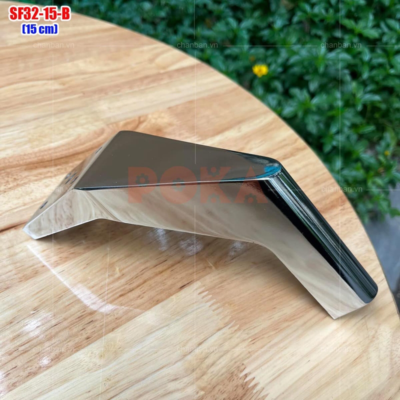 Chân ghế sofa SF32 cao 15cm | Chân bàn POKA