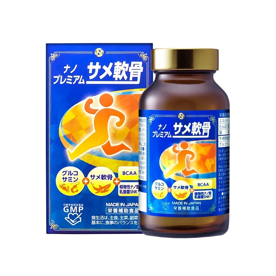 Viên Uống NANO PREMIUM SHARK CARTILAGE 150 viên của Nhật Bản