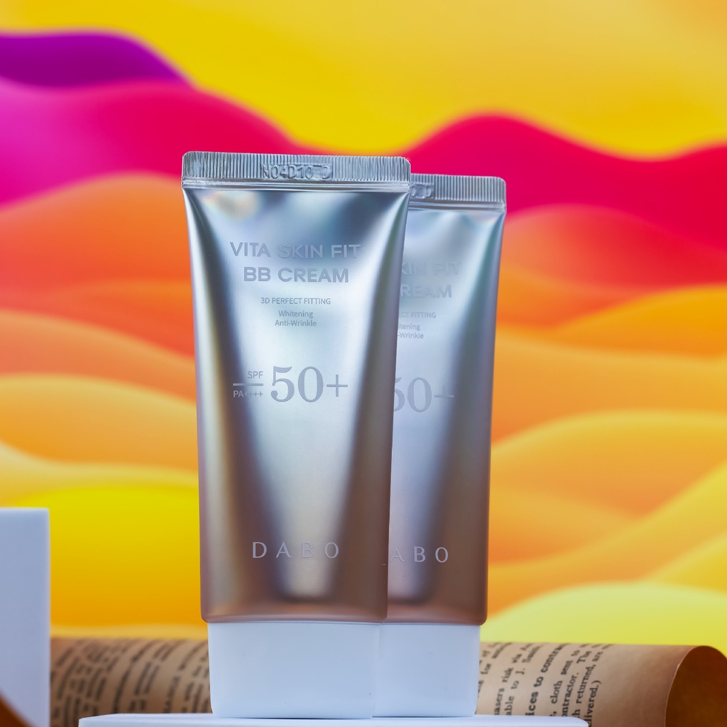 Kem Nền Chống Nắng Trang Điểm 3D - DABO Vita Skin Fit B.B Cream 50ml ...