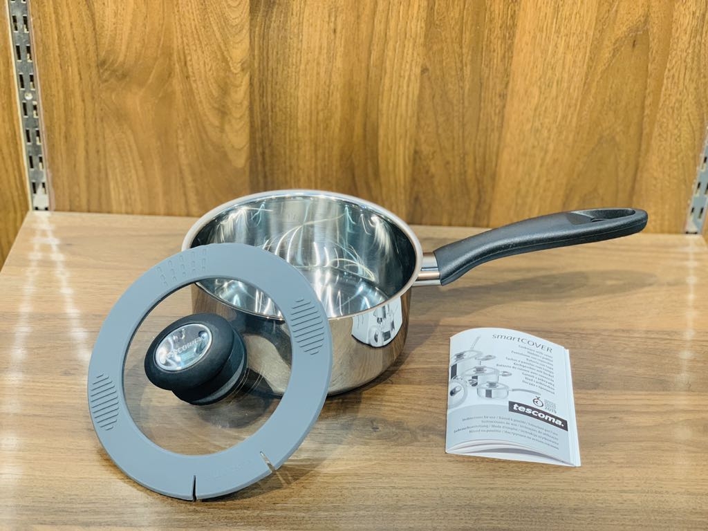 Quánh Tescoma Smartcover inox có nắp 16cm 1,5L Shop Hàng Đức