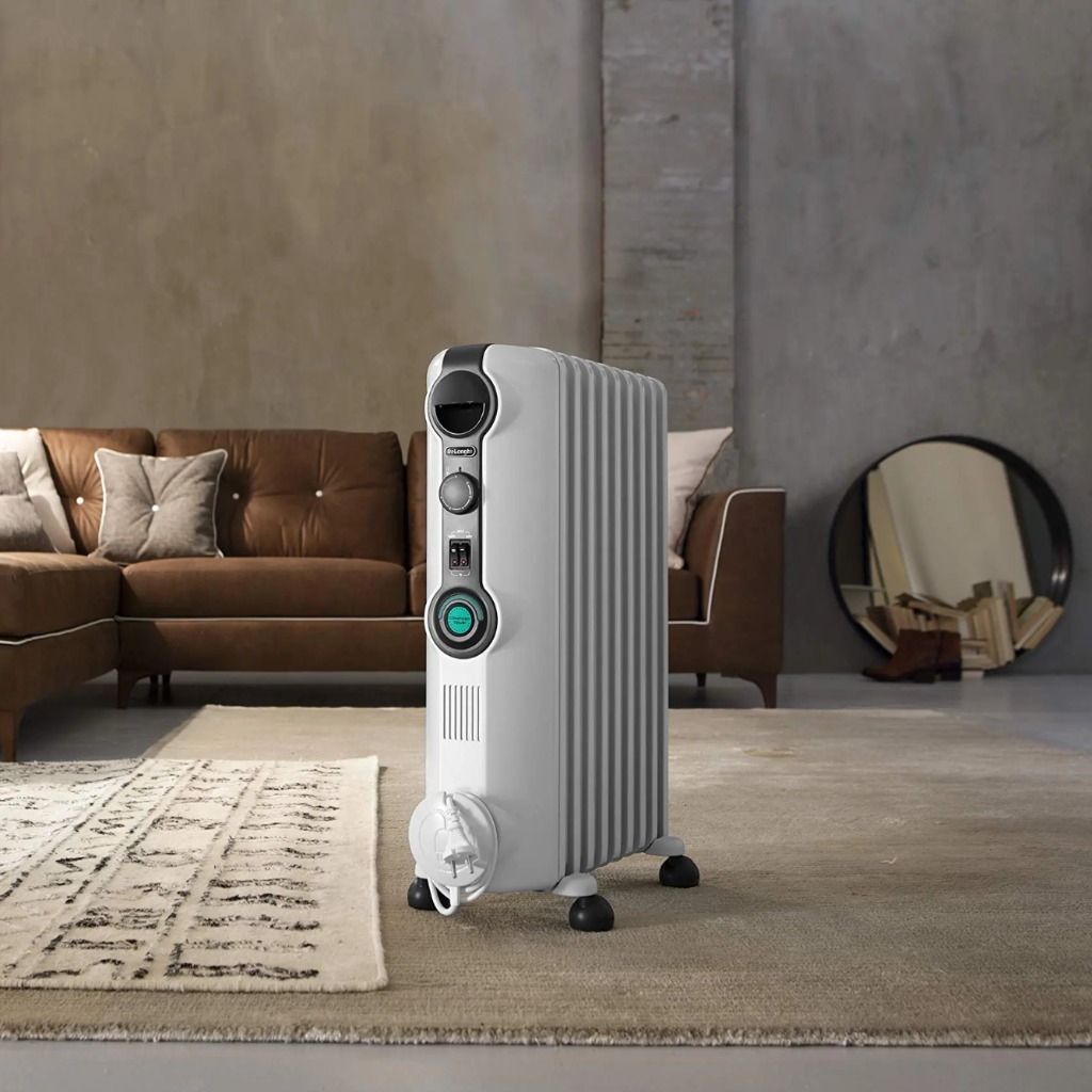 Máy sưởi dầu Delonghi TRRS 1225C 12 thanh Shop Hàng Đức