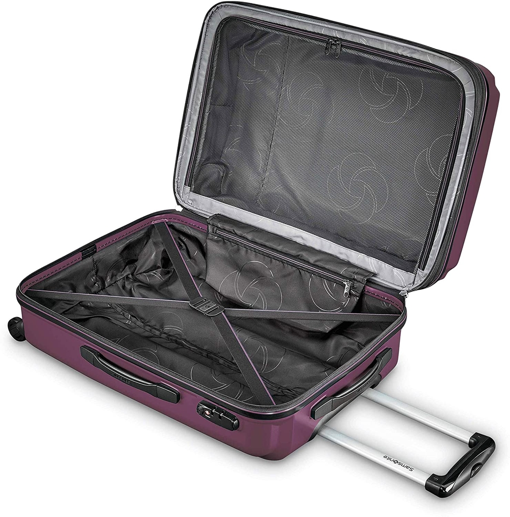 Set 3 vali Samsonite Pivot màu tím Shop Hàng Đức