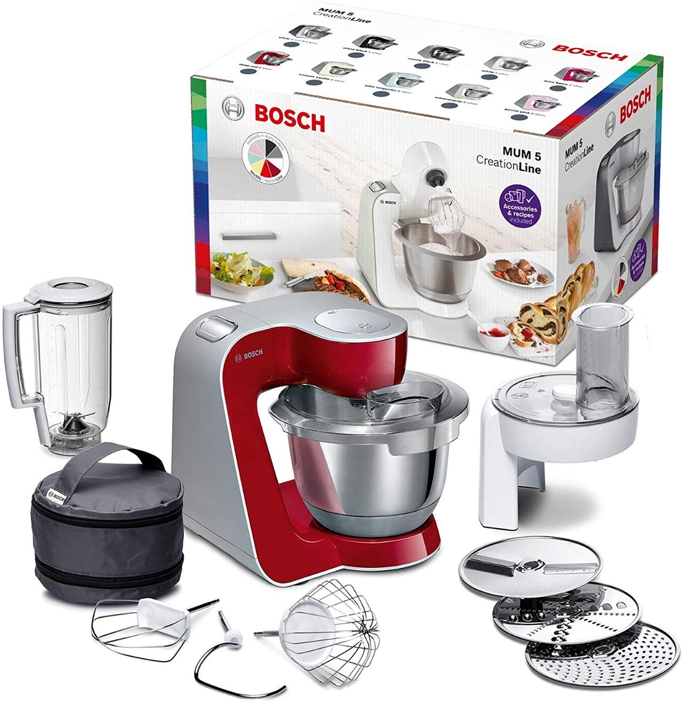 Máy trộn bột đa năng Bosch MUM58720 1000W màu đỏ Shop Hàng Đức