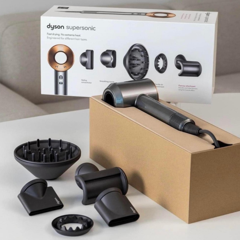 Máy Sấy Tóc Dyson Supersonic HD08 Nickel/Copper Shop Hàng Đức