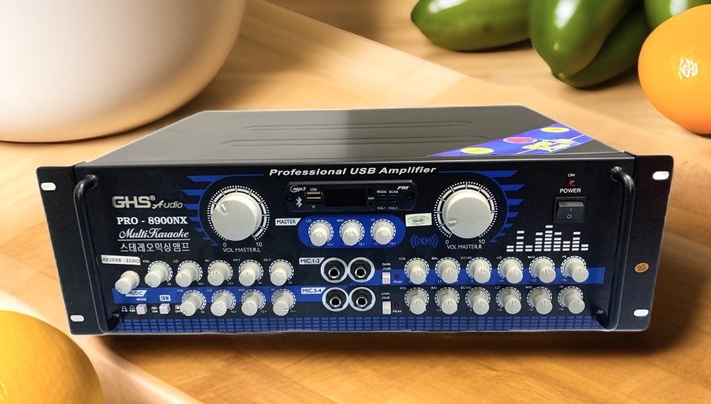 Amply GHS PRO-8900NX, 16 sò, 800wx2CH, Bluetooth, USB | Vinakara.com