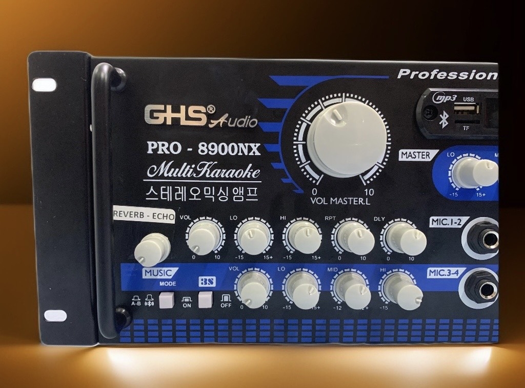 Amply GHS PRO-8900NX, 16 sò, 800wx2CH, Bluetooth, USB | Vinakara.com