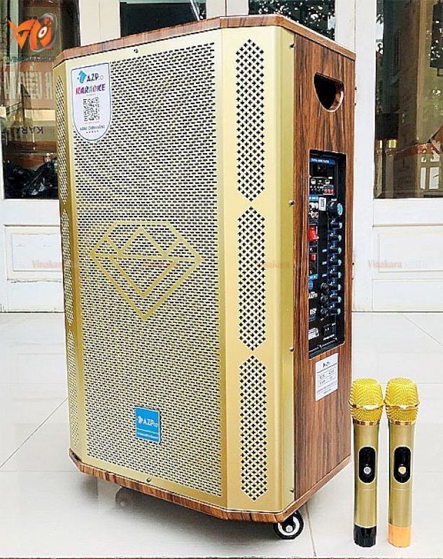 Loa kéo di động Azpro AZ-2106A ,Bass 25 cm, cs300w | Vinakara.com