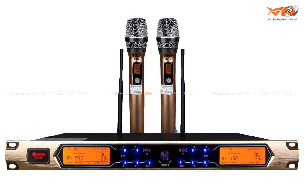 MICRO KHÔNG DÂY BOSA KX100 | Vinakara.com