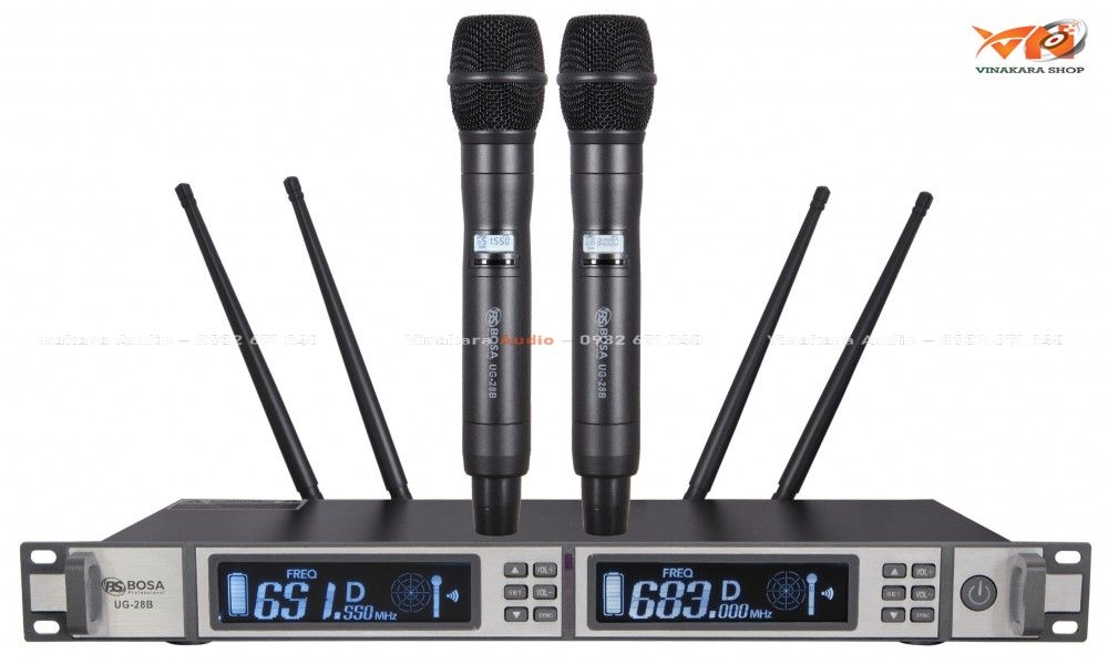 MICRO KHÔNG DÂY BOSA UG28B 4S | Vinakara.com