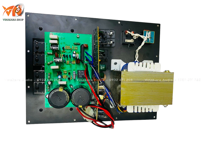Mạch loa sub điện 4 sò VA-350, 350w coil 65,KT 28x21,5cm | Vinakara.com