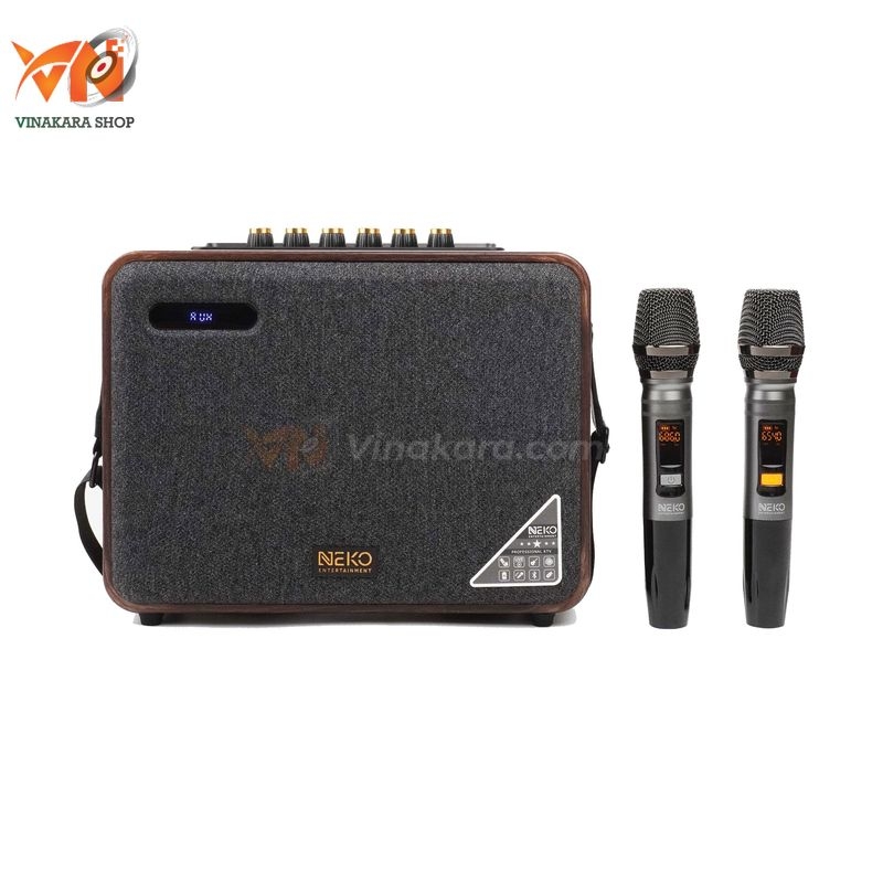 Loa xách tay Neko NK01 Pro, 2 Micro UHF | Vinakara.com