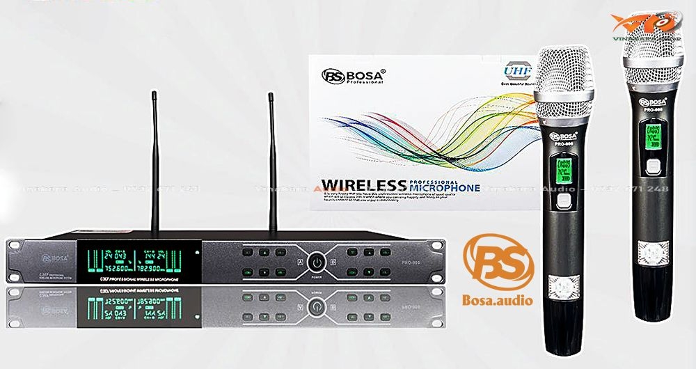 MICRO KHÔNG DÂY BOSA PRO 900 | Vinakara.com