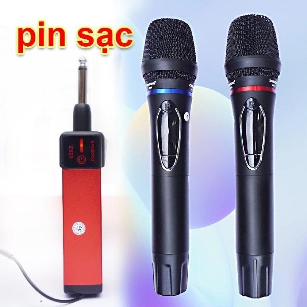 Micro đa năng Zansong ZS25, pin sạc, VHF | Vinakara.com