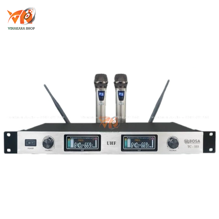 MICRO KHÔNG DÂY BOSA TC333 | Vinakara.com