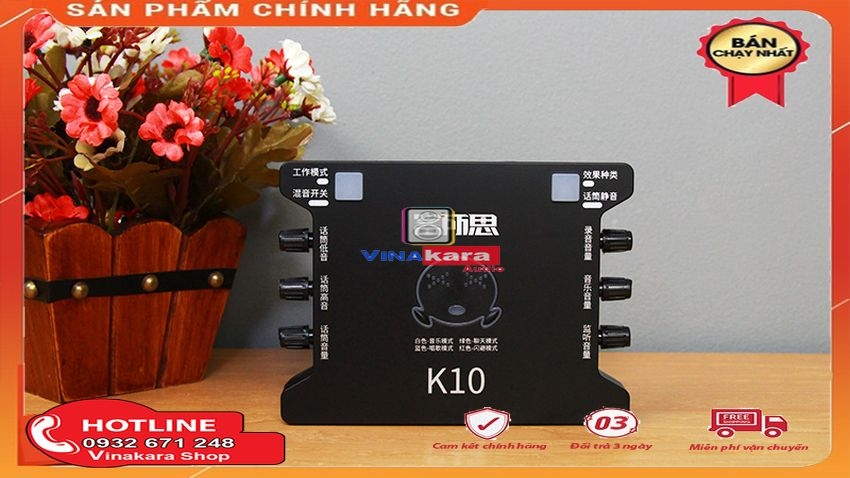 Mixer Sound Card K10 | Vinakara.com