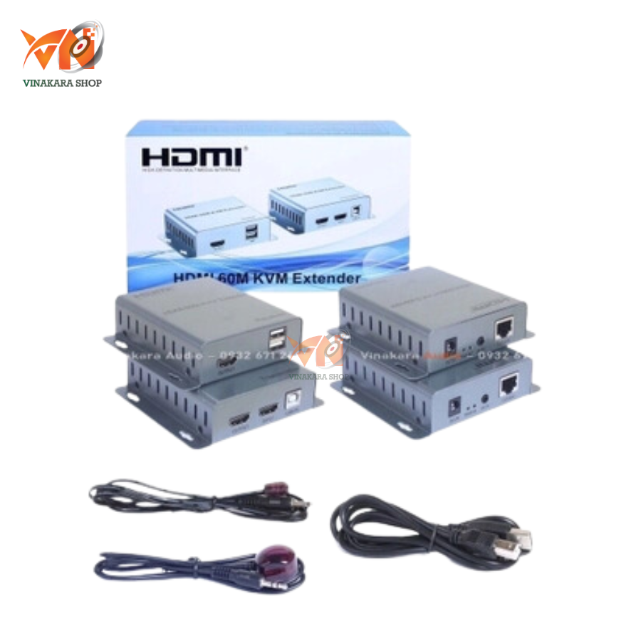 Nối HDMI 60M hộp xanh | Vinakara.com