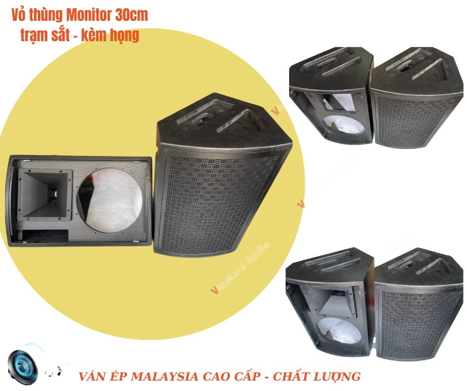 Vỏ thùng loa monitor bass 30cm ( Ván ép malaisia) | Vinakara.com