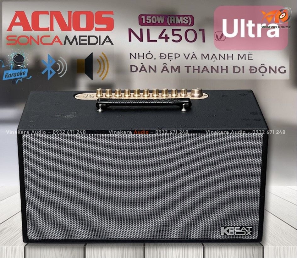Loa xách tay Acnos NL4501 | Vinakara.com