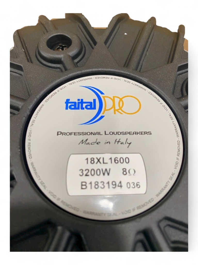 Củ loa bass rời 50 5 tấc từ neo coil 100 Faital Pro Italy 18XL1600 ...