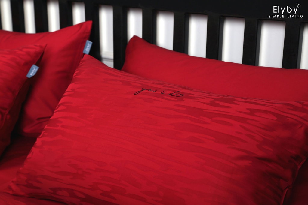 ROMAN - Red Velvet Chăn Ga Gối Elyby Simple Living