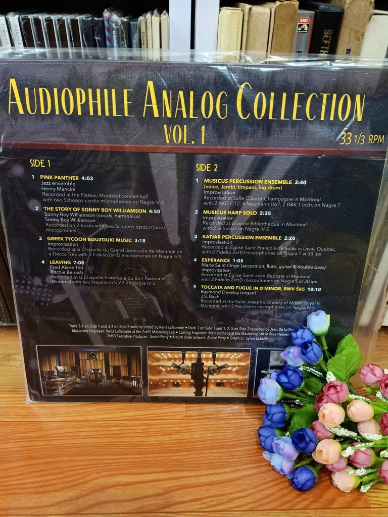 Đĩa Than LP Audiophile analog collection vol.1 Giang nhạc xưa