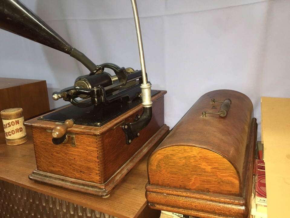 Máy hát ống nhạc "Edison standard phonograph" Giang nhạc xưa
