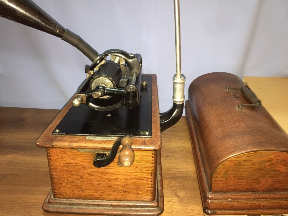 Máy hát ống nhạc "Edison standard phonograph" Giang nhạc xưa