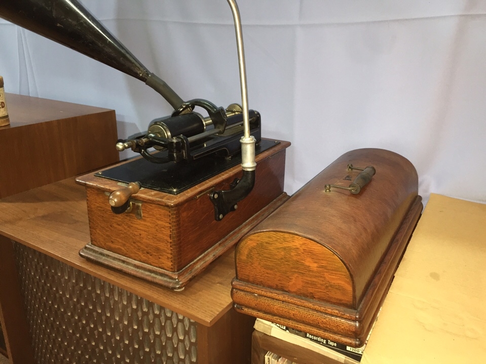 Máy hát ống nhạc "Edison standard phonograph" Giang nhạc xưa