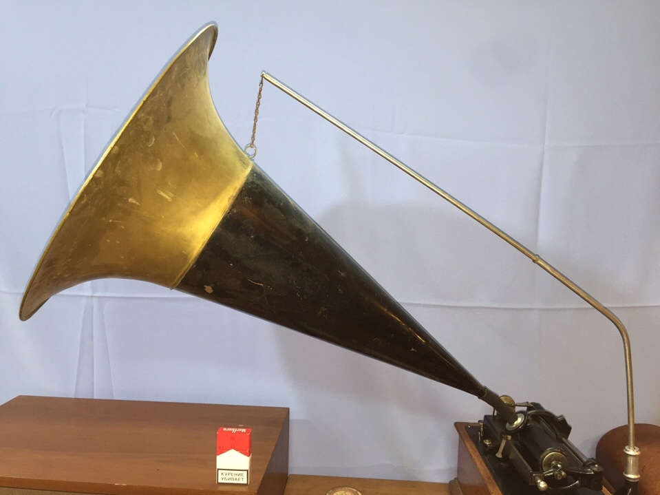 Máy hát ống nhạc "Edison standard phonograph" Giang nhạc xưa