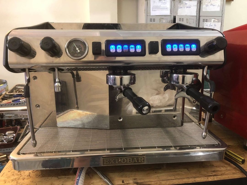 Máy Pha Cà Phê Expobar MEGACREAM 2GR - NEW 96% | Hoàng Hiệp Coffee