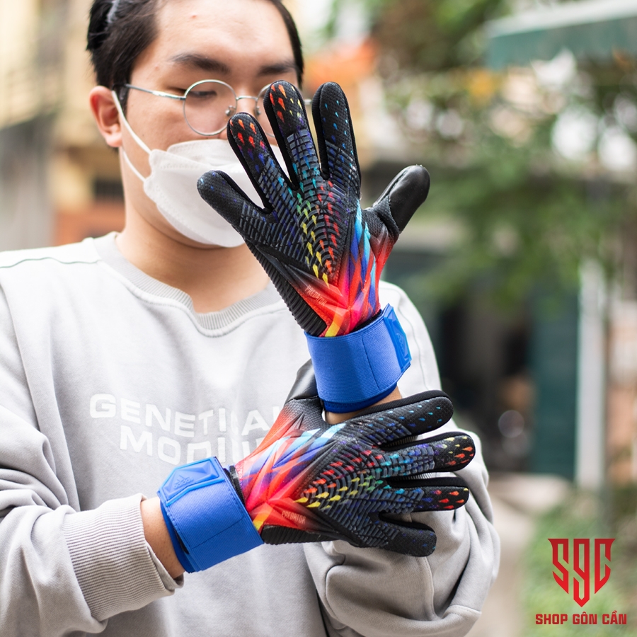 Găng Tay Thủ Môn Adidas Predator Competition Black 2023 Shop Gôn Cần