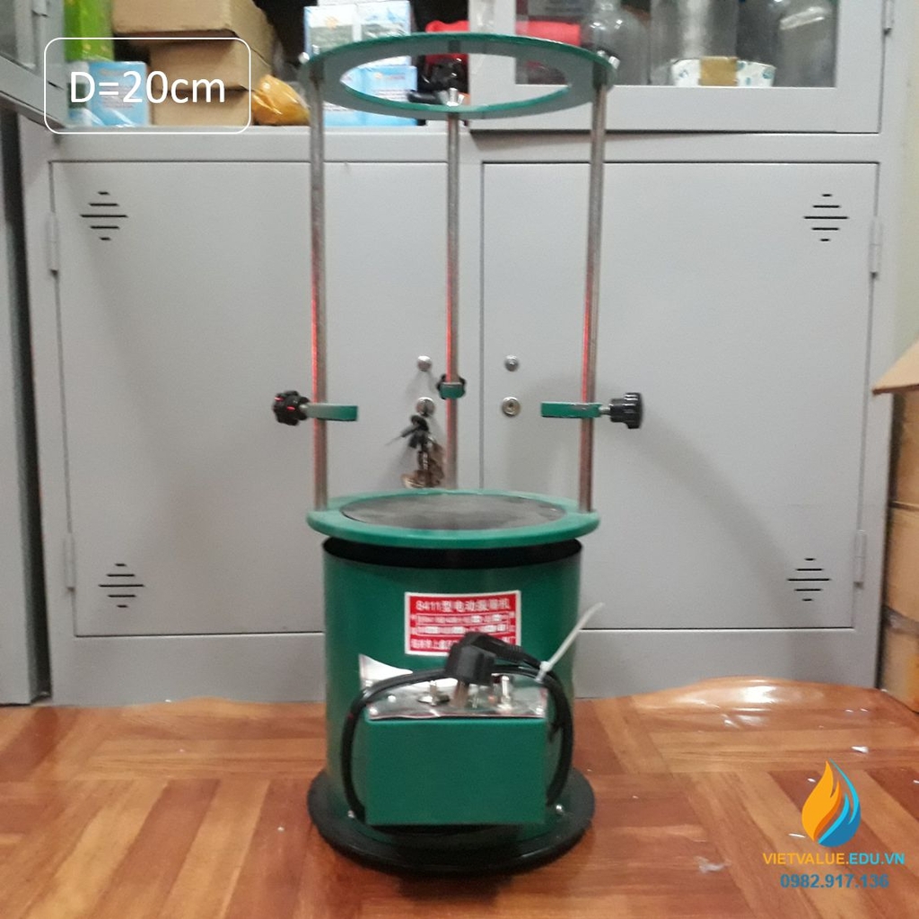 Máy rung sàng rây tiêu chuẩn 84011, đường kính sàng 20cm, tần số rung ...