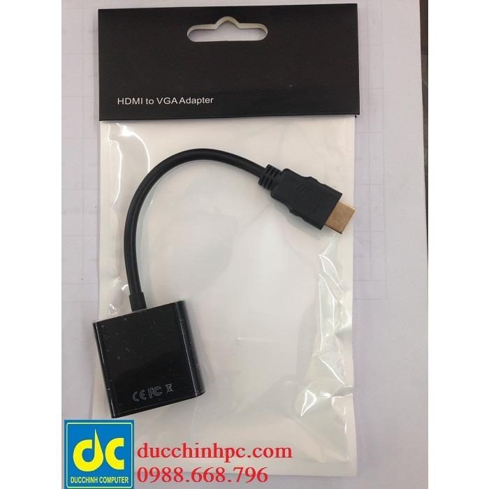 CÁP CHUYỂN ĐỔI HDMI TO VGA | ducchinhpc