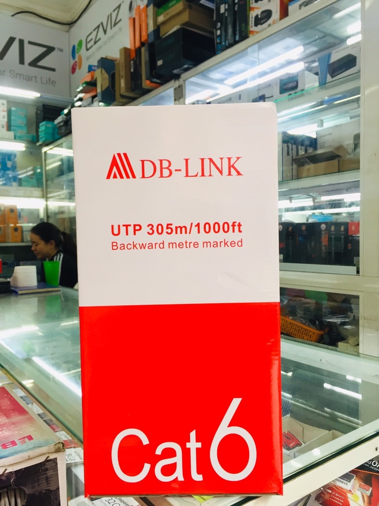 Dây Cáp Mạng ADB Link Cat6 UTP Màu Trắng 305M | ducchinhpc