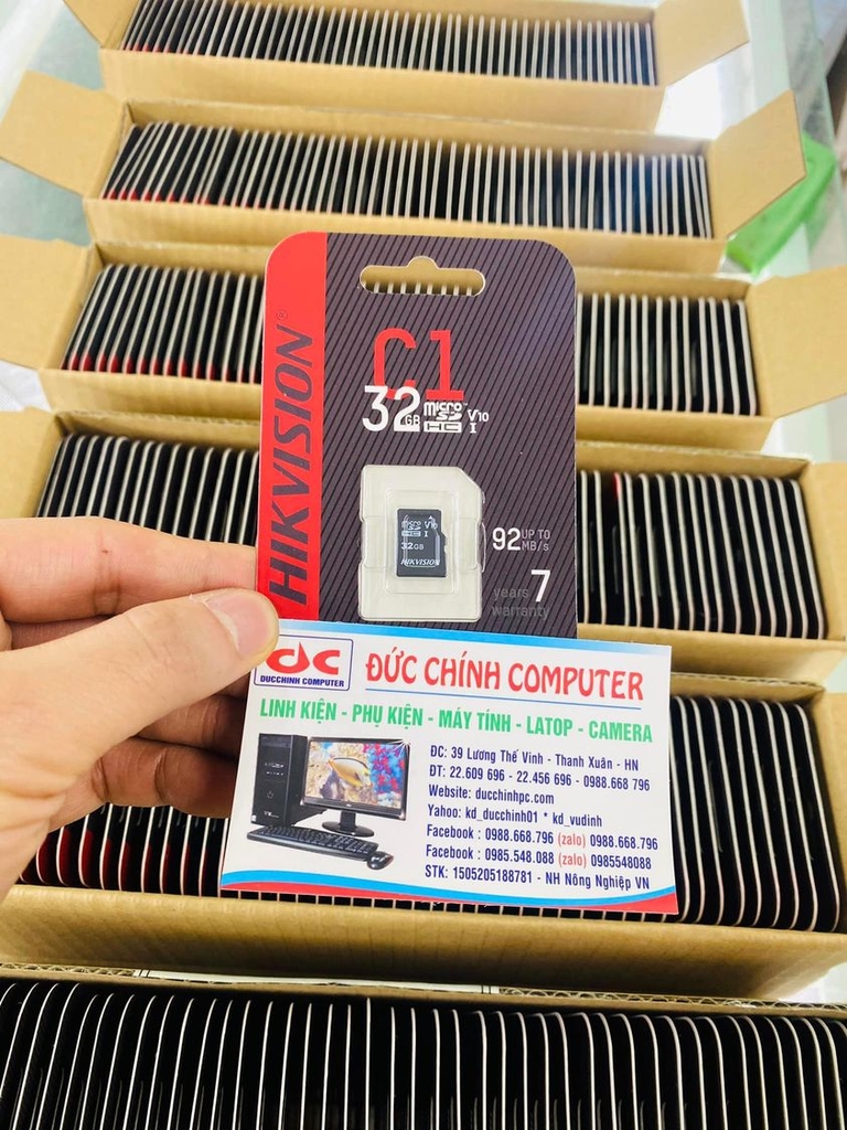 Thẻ nhớ Micro SD 32Gb HIKVISION HS-TF-C1(STD)/32G | ducchinhpc