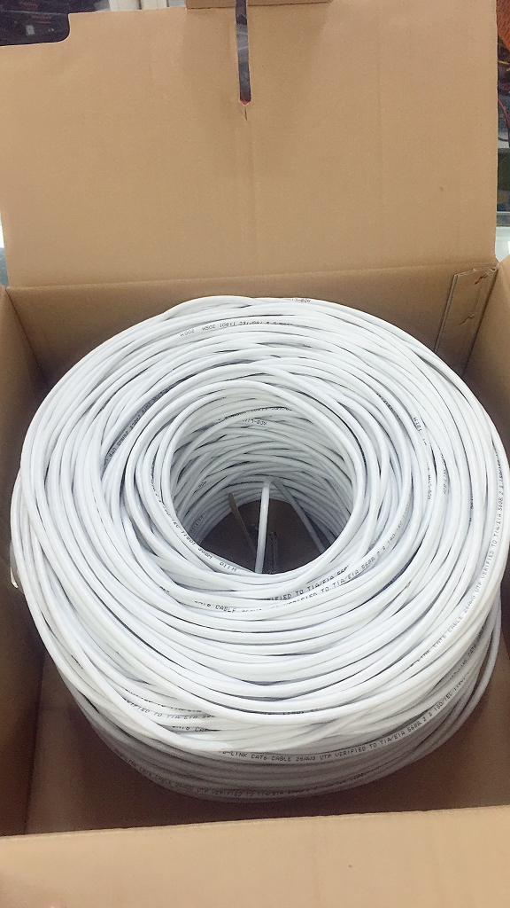 Dây Cáp Mạng ADB Link Cat6 UTP Màu Trắng 305M | ducchinhpc
