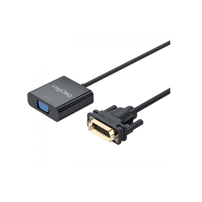 Dây DVI to VGA VEGGIEG VZ619 | ducchinhpc