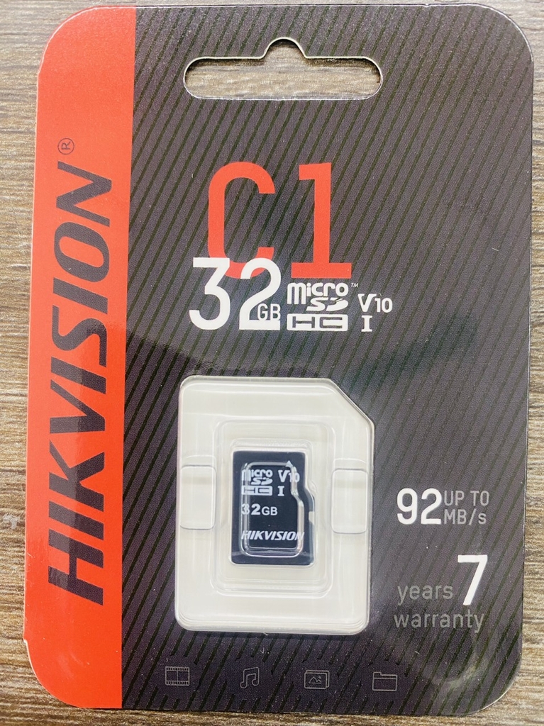 Thẻ nhớ Micro SD 32Gb HIKVISION HS-TF-C1(STD)/32G | ducchinhpc