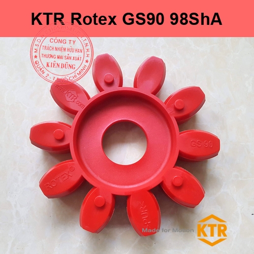 Đệm giảm chấn cho khớp nối KTR Rotex GS90 98ShA RED - PHỤ TÙNG CÔNG NGHIỆP