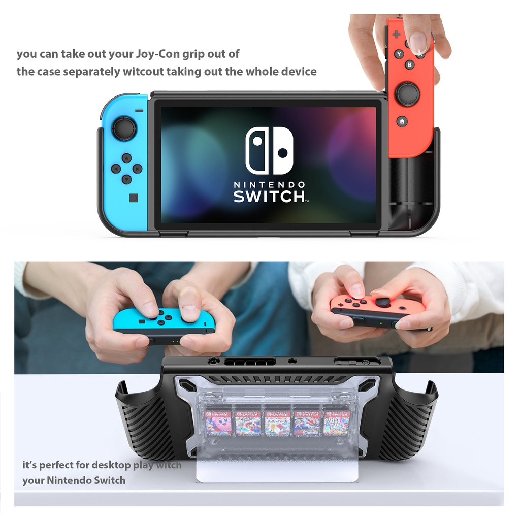 Ốp Bảo Vệ TPU + PC chống sốc Cho Nintendo Switch Oled Ninshop.VN - Everything Nintendo