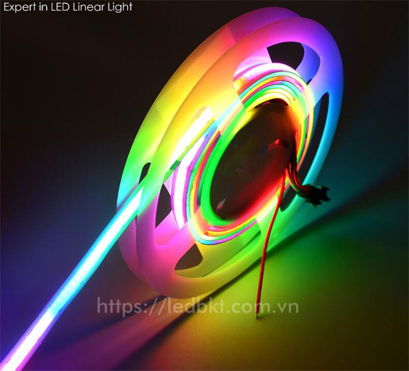LED STRIP LIGHT COB FULL COLOR 5V denledquocte2